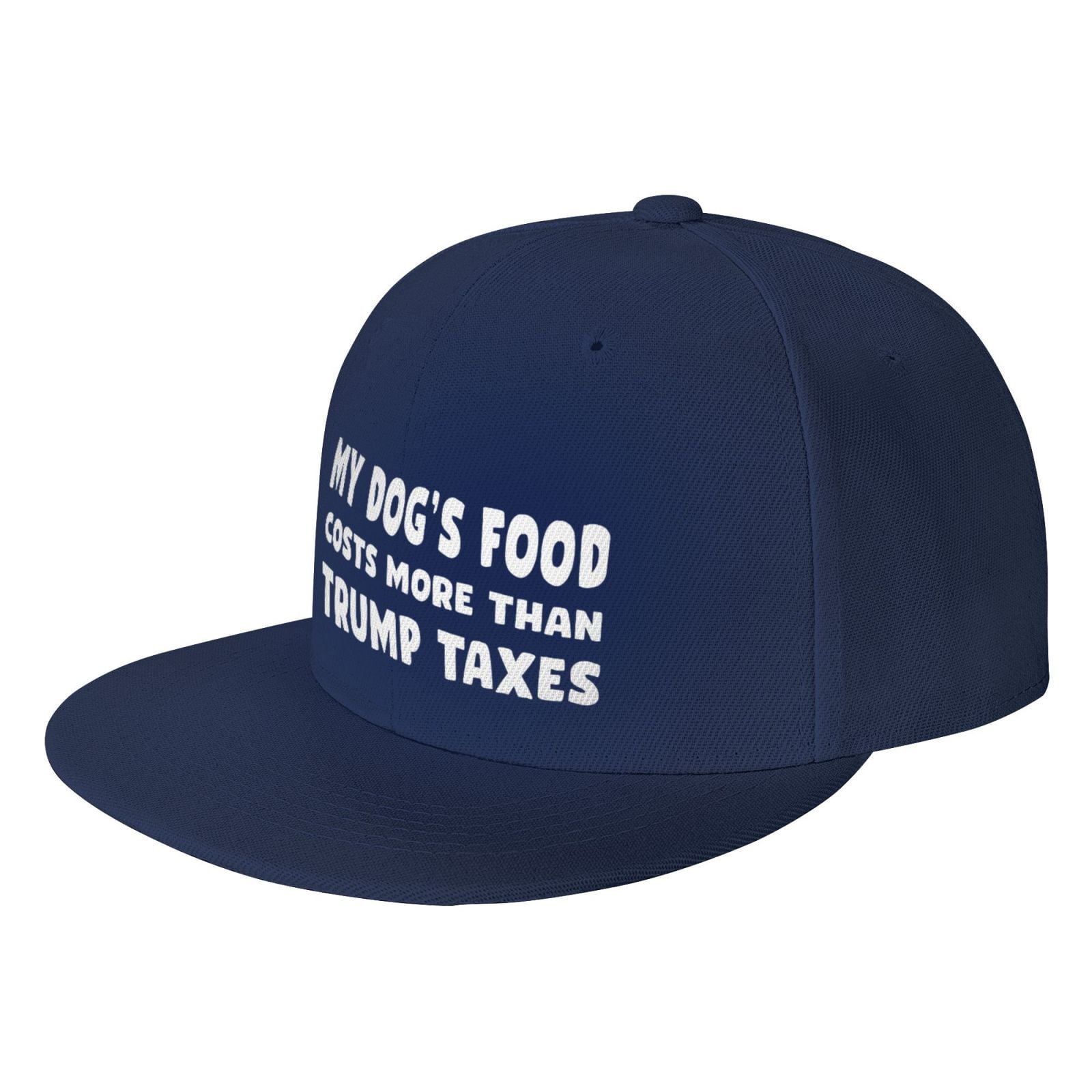 Mu Dog's Food Costs More Than Trump Taxes Baseball Cap Adjustable Flat ...