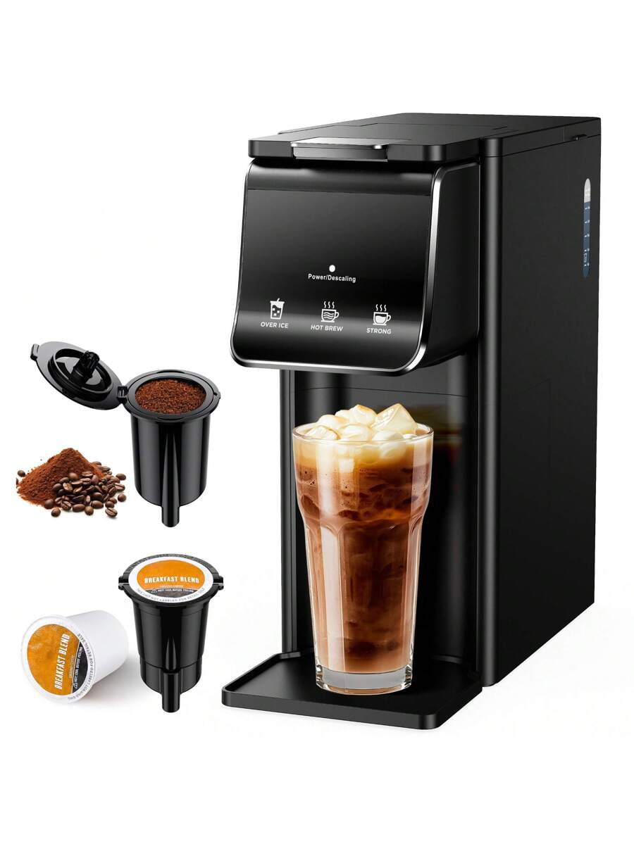 Mu Yue Hot & Iced Coffee Maker, Capsule Coffee Maker, Compatible With ...