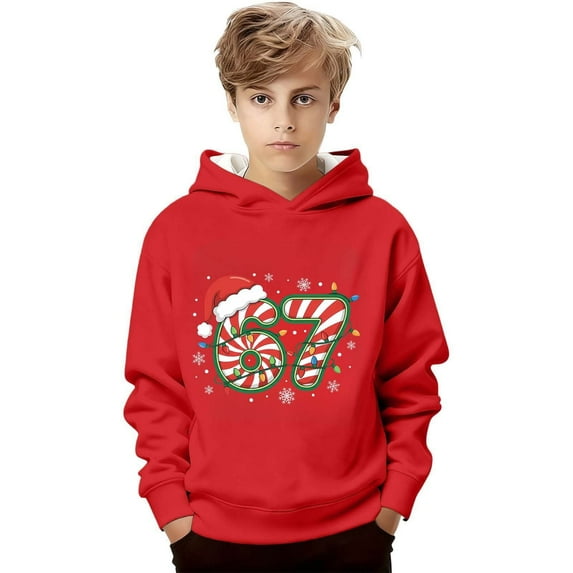 MuXiKeJi Clothes Kids 67 Hoodie Oversize Soft Lightweight 6 7 Hooded ...