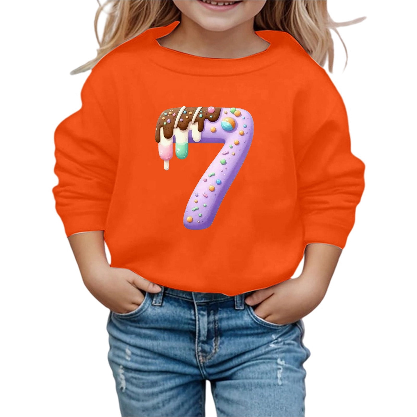 MuXiKeJi Clothes Kids 67 Hoodie for Girls Funny Ice Cream 67 Sweatshirt ...
