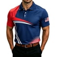 MuXiKeJi Clothes Mens Patriotic Polo Shirts Distressted USA Star ...
