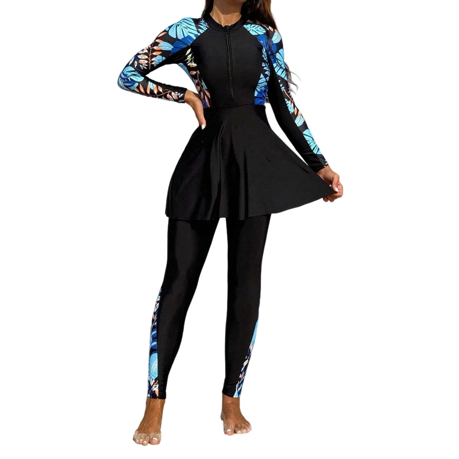 MuXiKeJi Clothes Swimwear for Women Arabic Modest Swimsuits Long ...