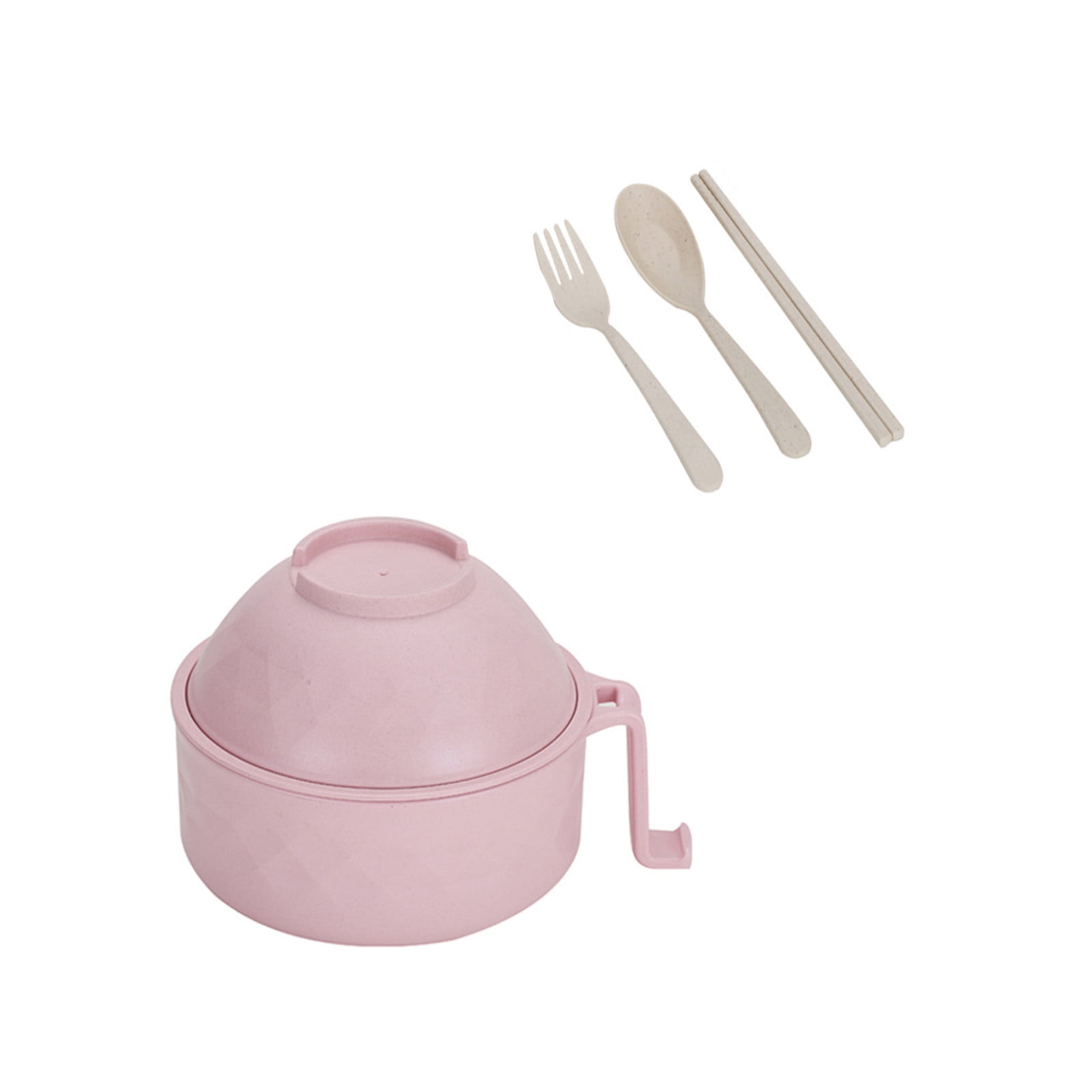 MuYan Six-piece Fiber Ramen Bowl,Quick Ramen Noodles for College Dorm ...