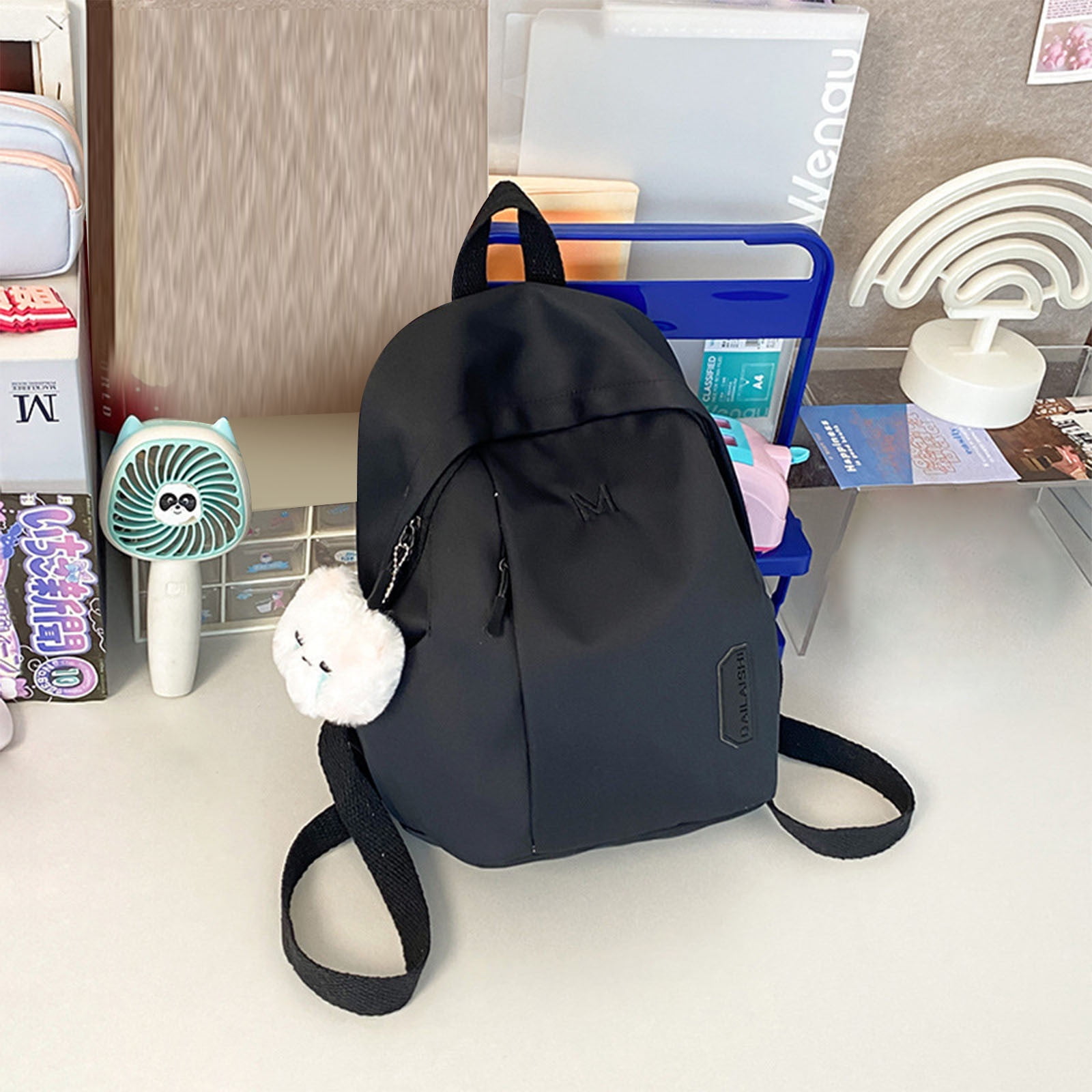 MuYan Summer Ins Preppy Style Color Backpack for Women All-matching ...