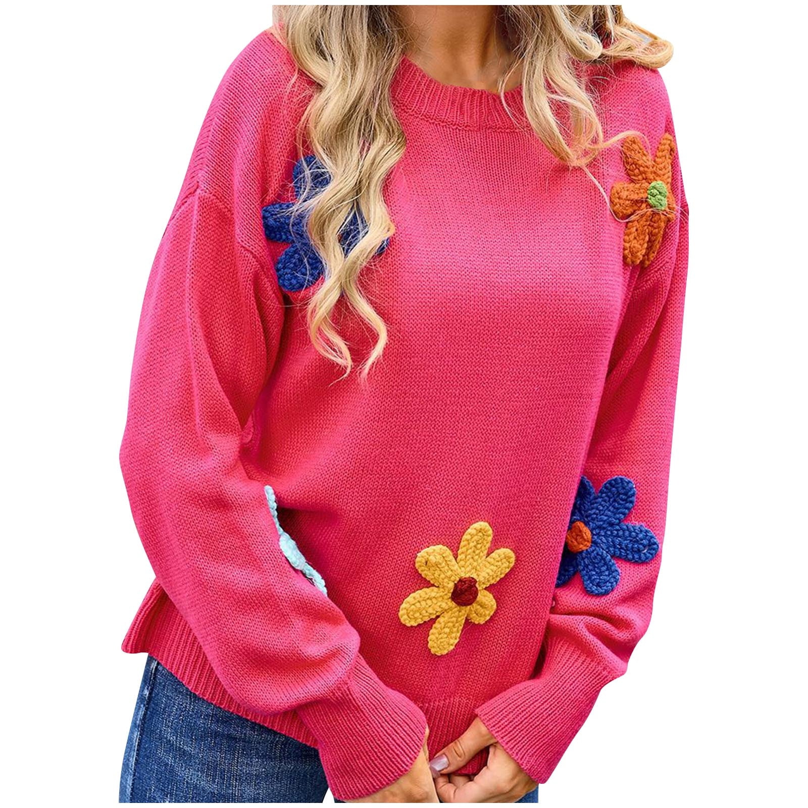 MuZeFu Women Sweaters Long Sleeve Women Sweaters Spring Cold ...