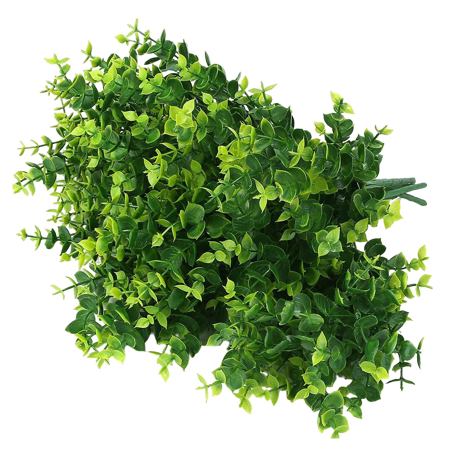 Muaco Outdoor greenery 6 Pack Artificial Boxwood Stems for Outdoors ...