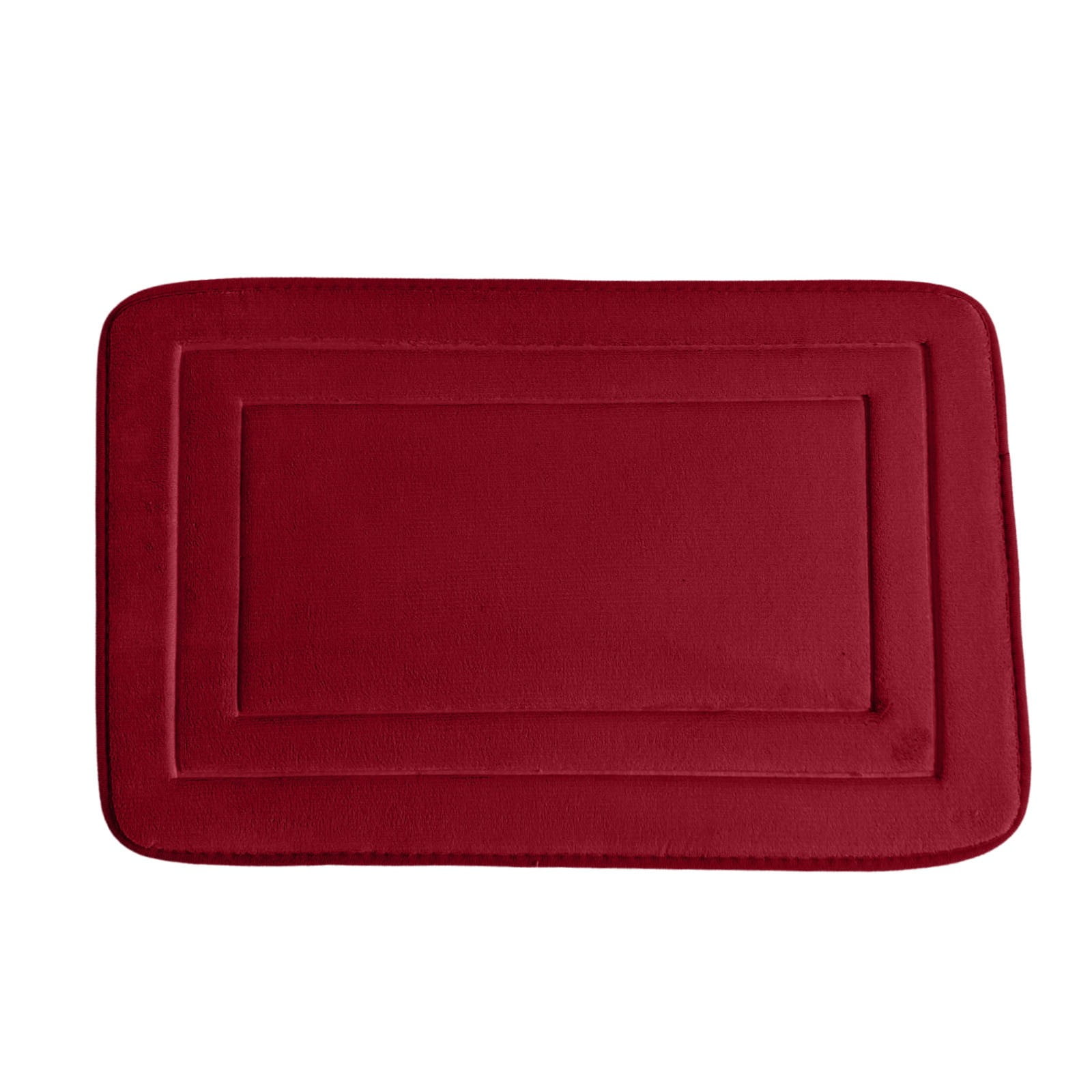 Muaco Thick & Plush Bath Rug, Dark Grey, Charcoal Infused Memory Foam ...