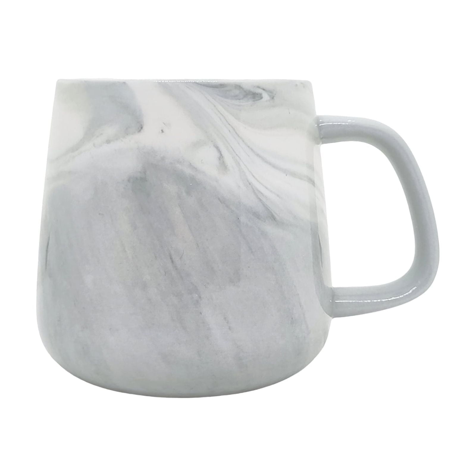 Mualuwi Ceramic Coffee Mug, 12 oz, Gray Marble Pattern, Ceramic Cups ...