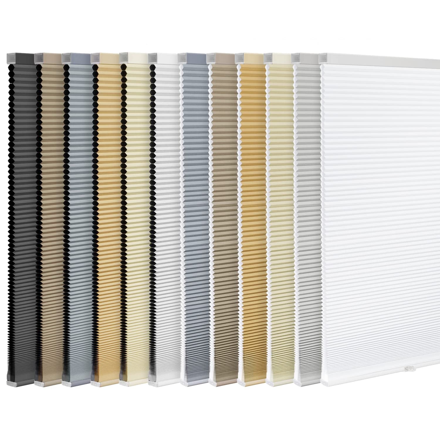 LazBlinds Cordless Cellular Shades, Blackout Privacy Light Blocking ...