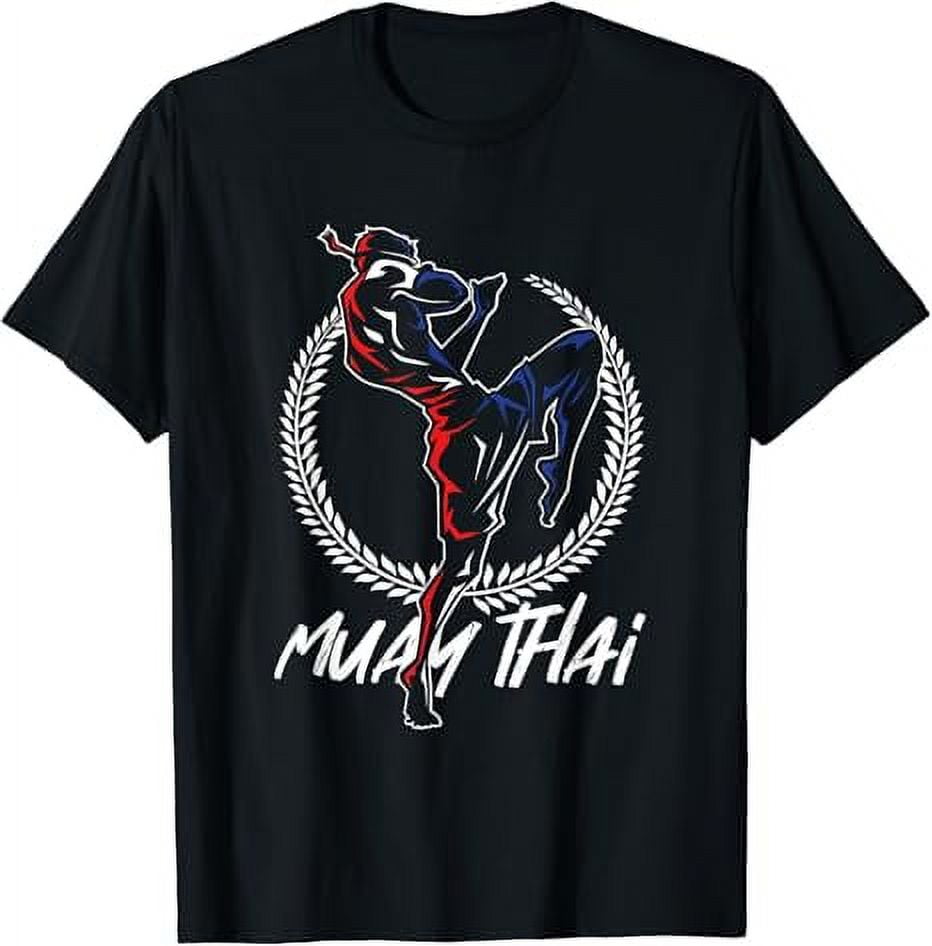 Muay Thai Fighter Martial Arts Sports MMA Thailand Boxing T-Shirt ...