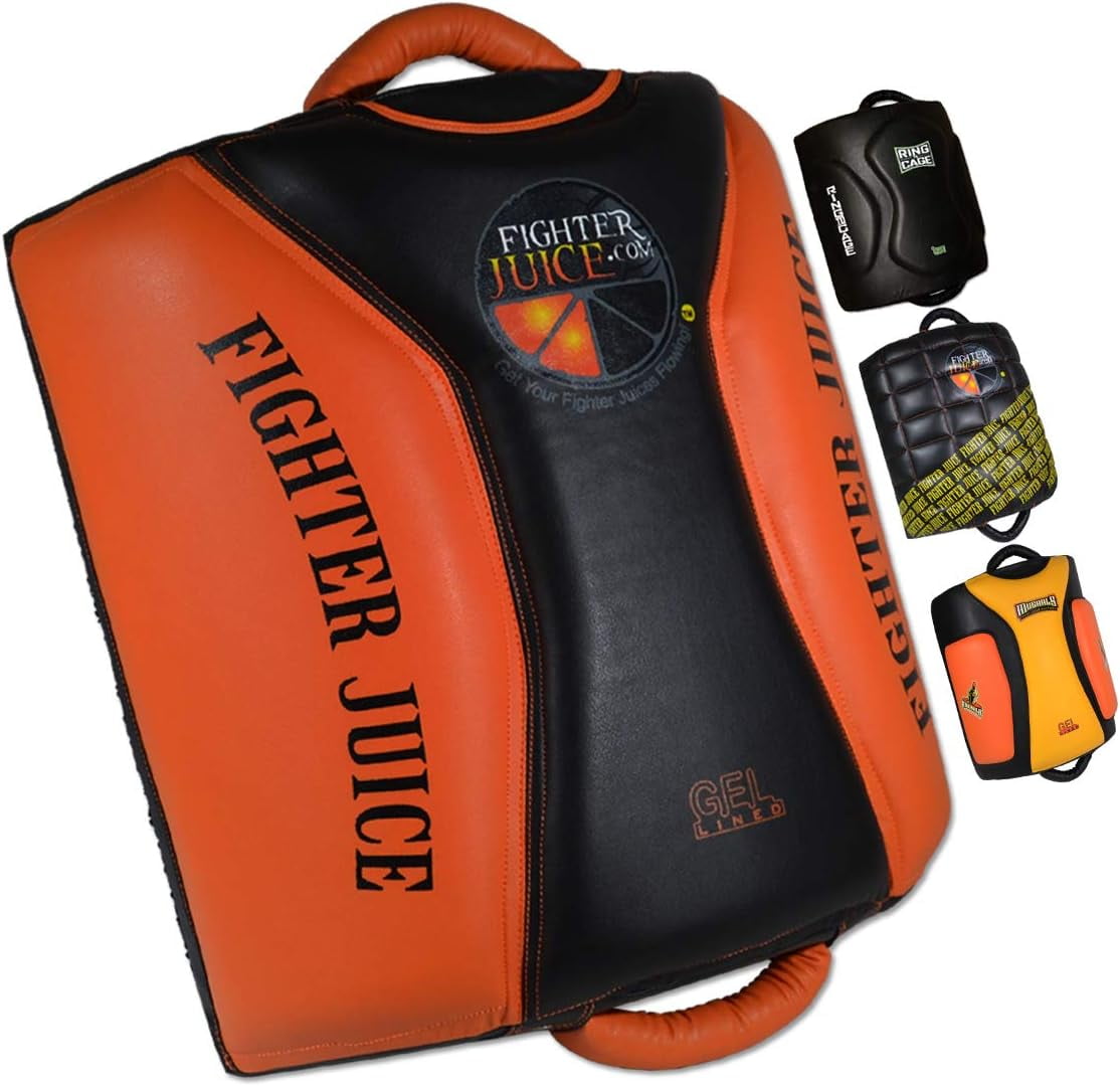 Muay Thai Low/Leg Kick Pads - Geltech Curved for Muay Thai, MMA ...