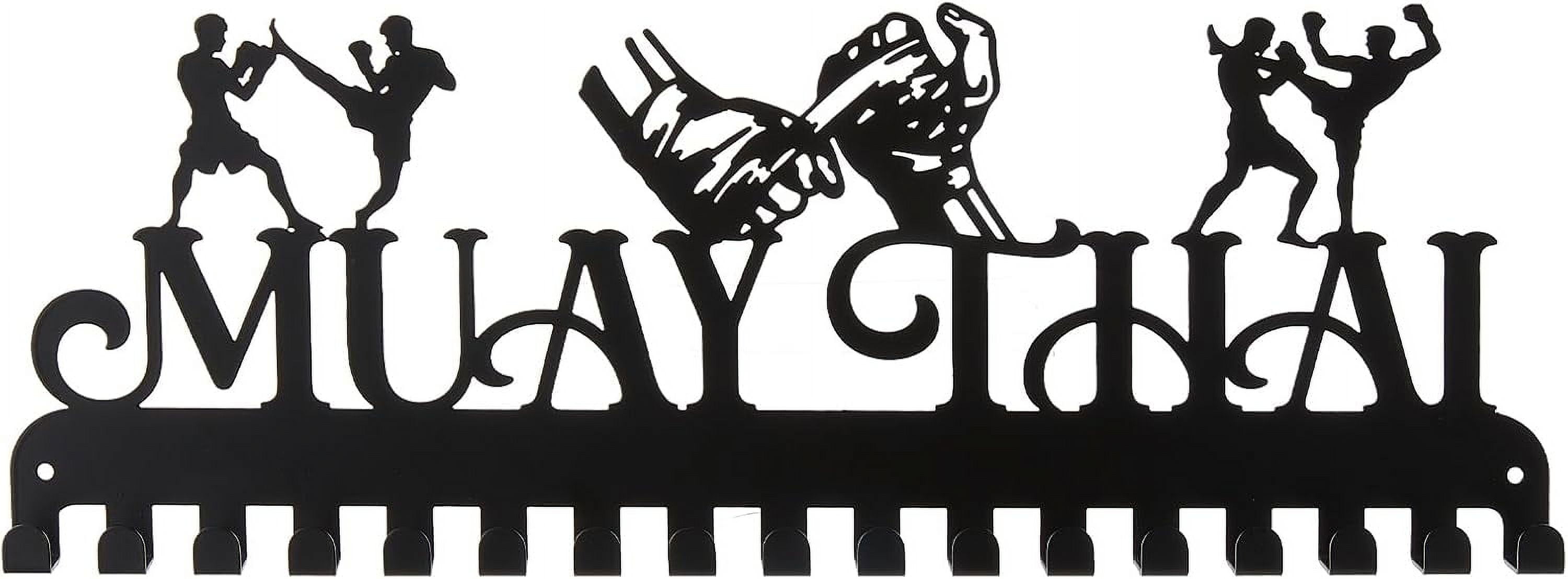 Muay Thai Medal Hook Muay Thai Medal Holder Display Hanger Rack Sports ...