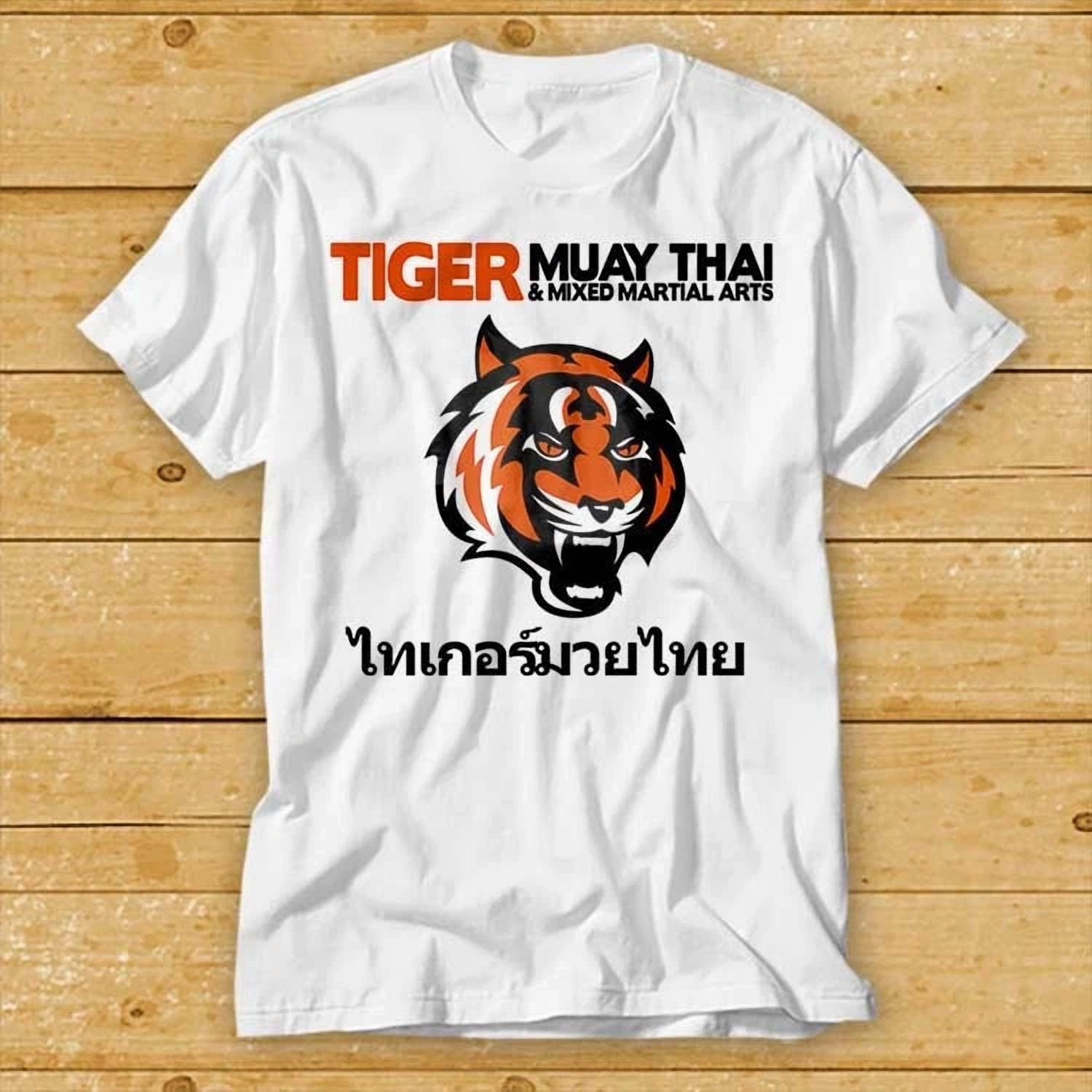 Muay Thai Tiger Fighting Tee Thailand Sport Design Super Men Women ...