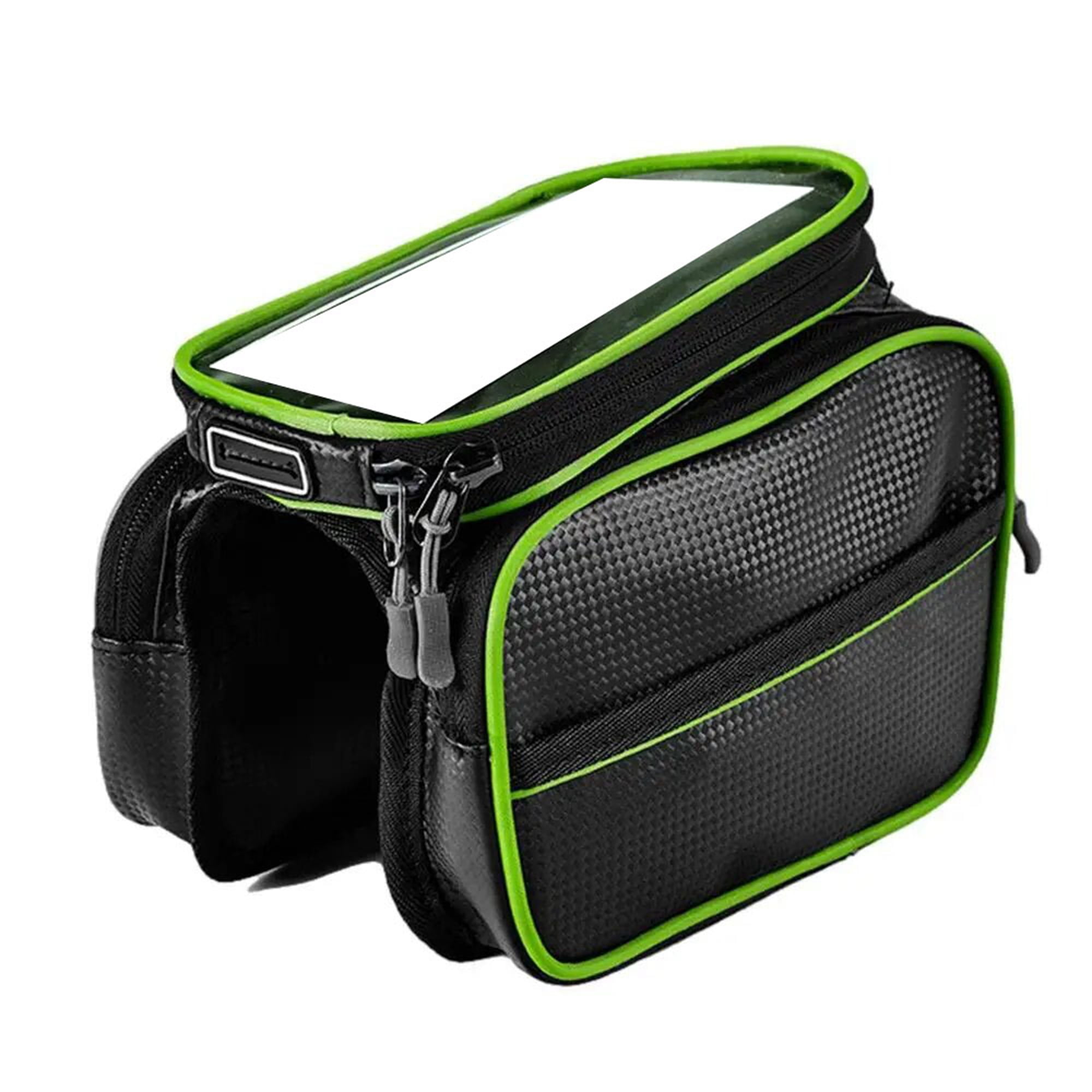 Mubineo Bike Front Frame Bag Touchable Transparent Bicycle Phone Holder ...