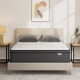 Mubulily Twin Mattress, 12 inch Hybrid Mattress in a Box, with Gel ...