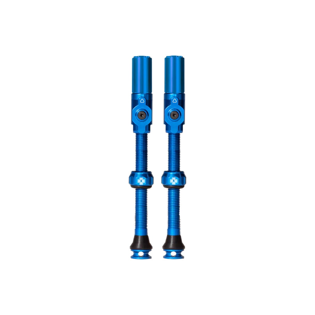 Muc-Off Big Bore Hyrid Tubeless Valve Stems - Medium, 35mm, Blue ...