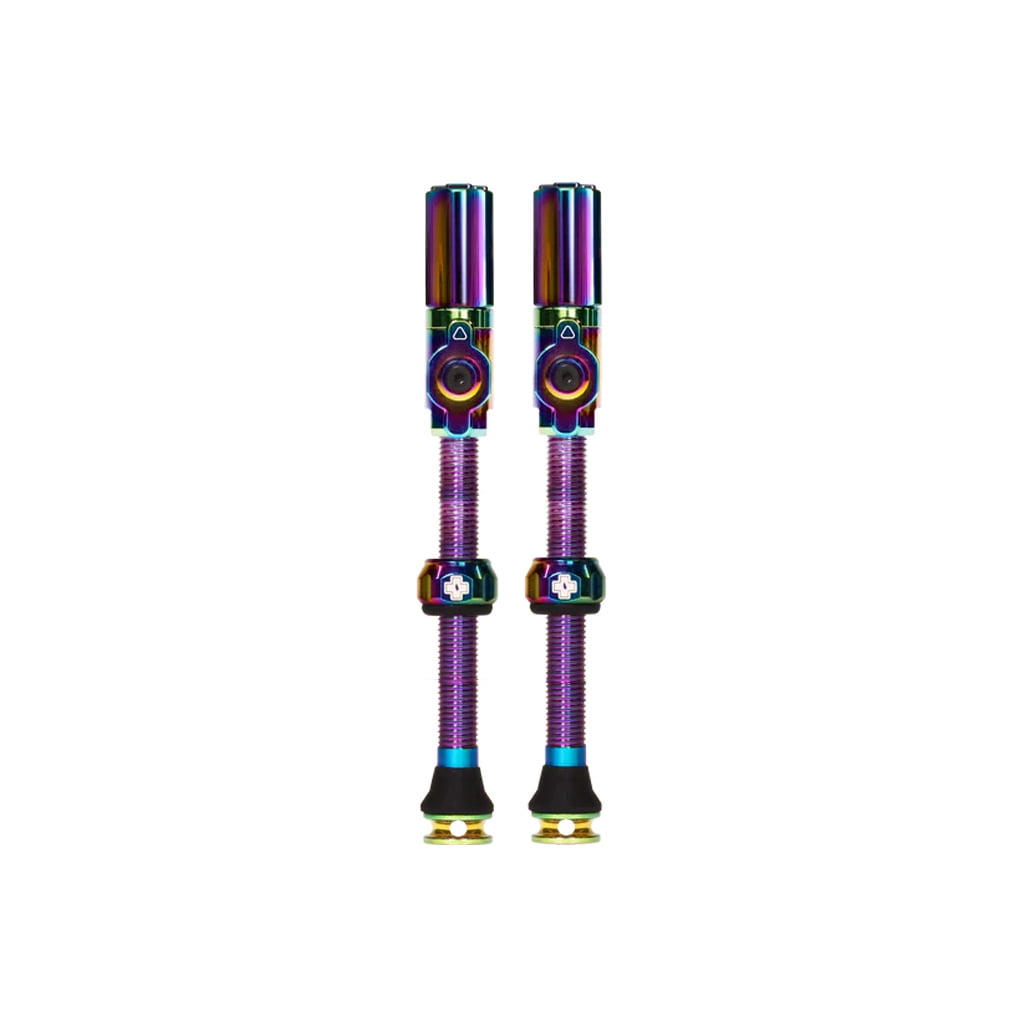 Muc-Off Big Bore Hybrid Small, Tubeless Valve, Hybrid, 30mm, Iridescent ...