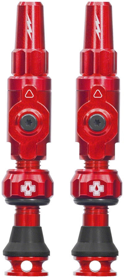 Muc-Off Big Bore Lite Tubeless Valve Stems - Small, 30mm, Red - Walmart.com