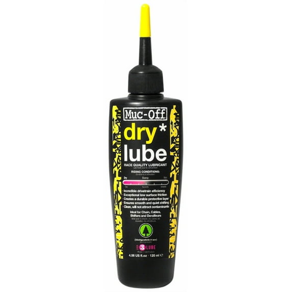 Muc-Off Dry Lube - Bike Lubricant, Bicycle Liquid Cable Oil for MTB ...