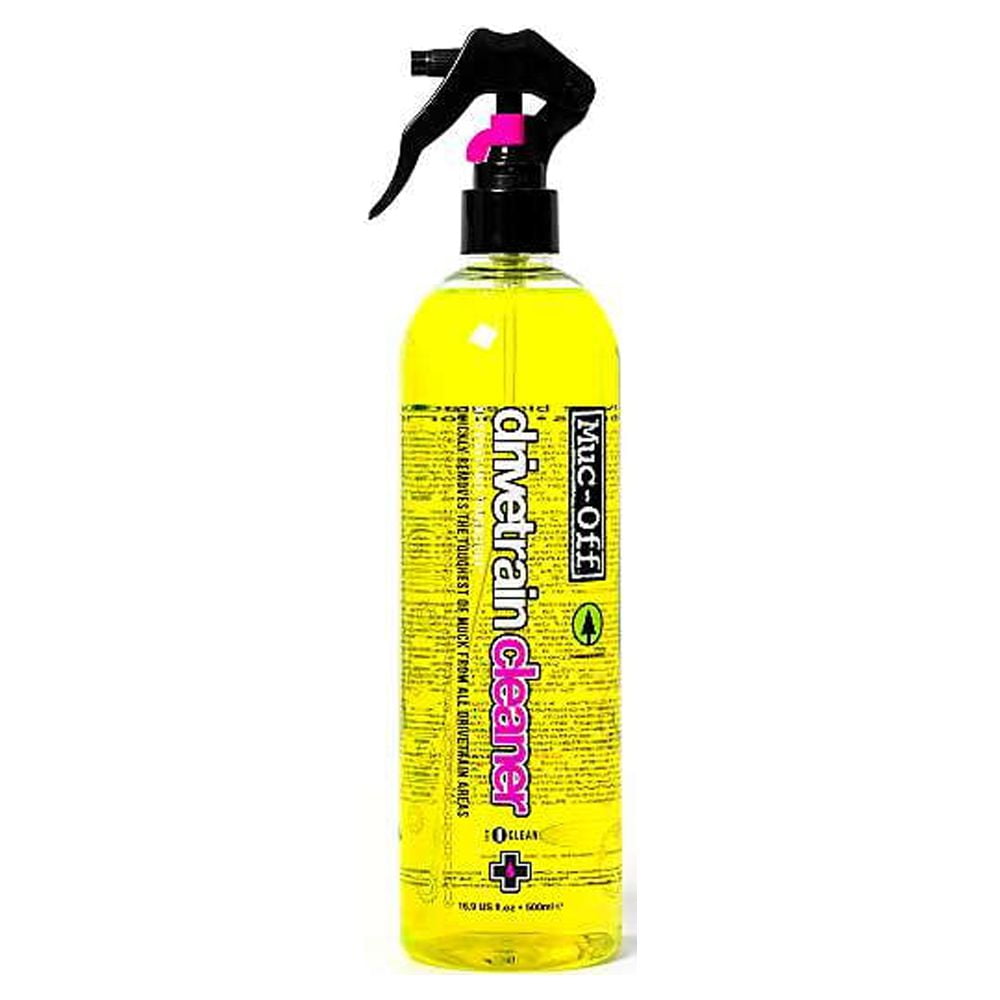 Muc-Off Drivetrain Cleaner: Bottle, 750ml Removes All Chain Oil & Wax ...