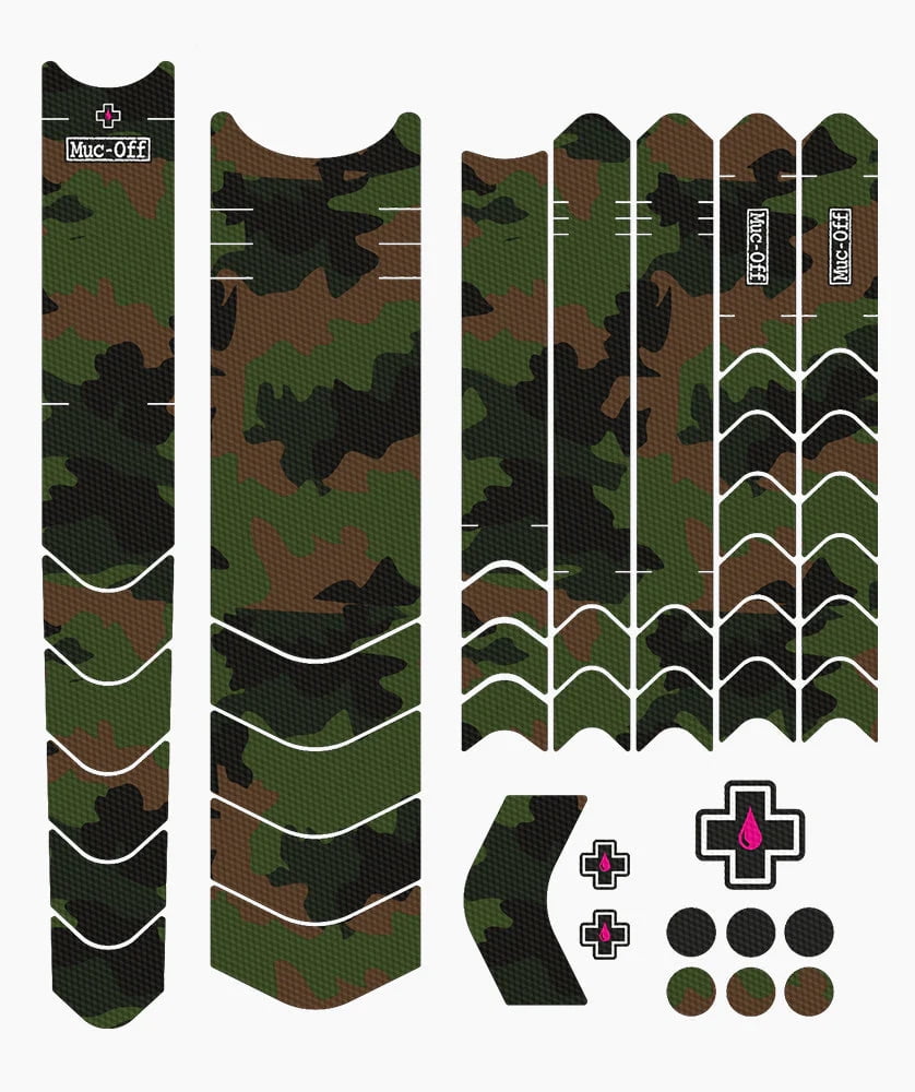 Muc-Off E-MTB Frame Protection Kit - 45-Piece Kit, Camo - Walmart.com