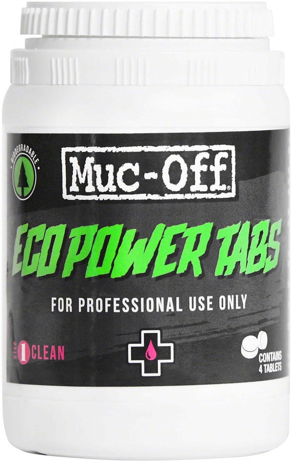 Muc-Off Eco Parts Washer Power Tabs x 4 Low Maintenance/Less Frequent ...