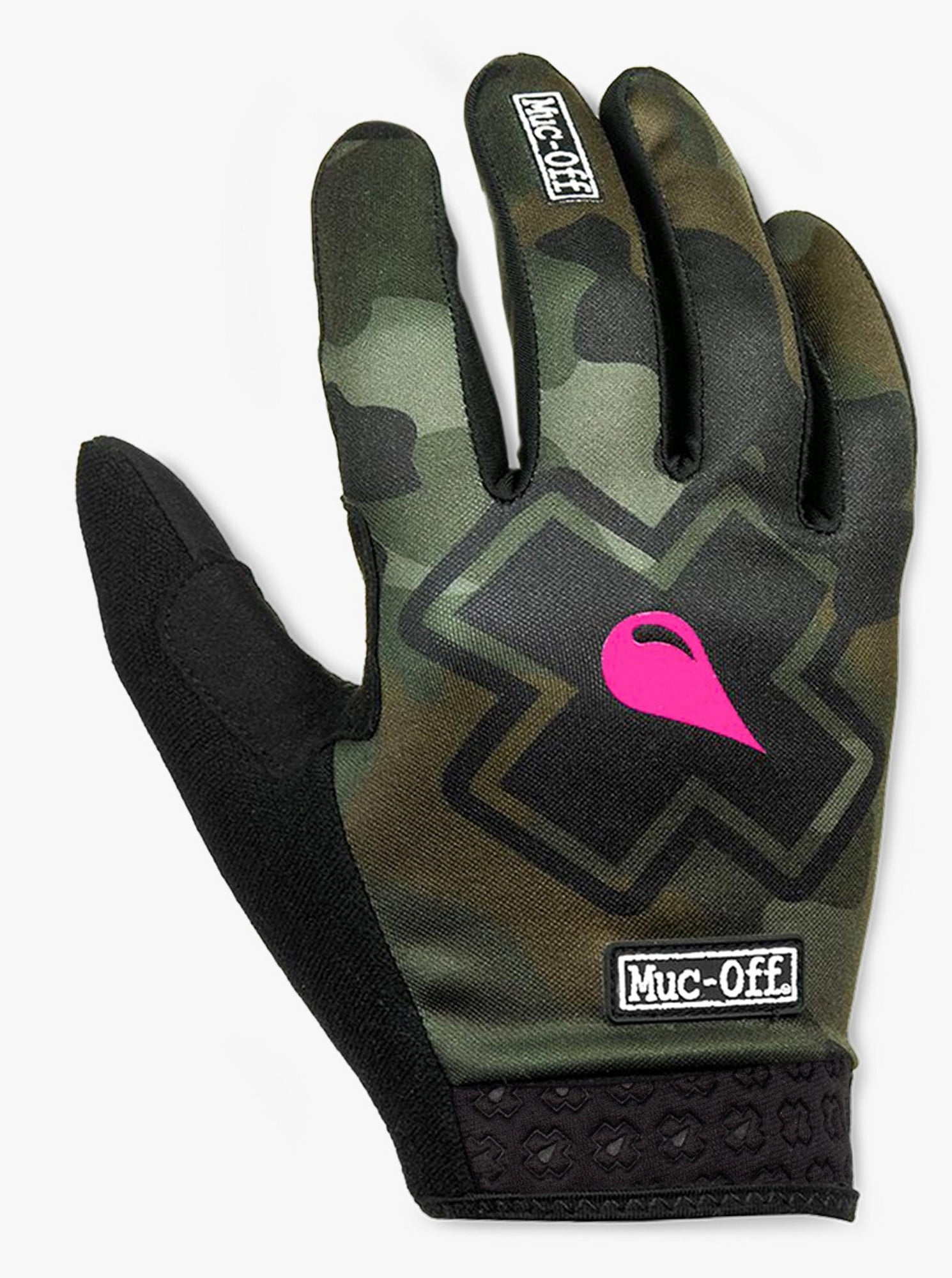 Muc-Off MTB Ride Full Finger Gloves, Unisex, Camo, M, Pair - Walmart.com