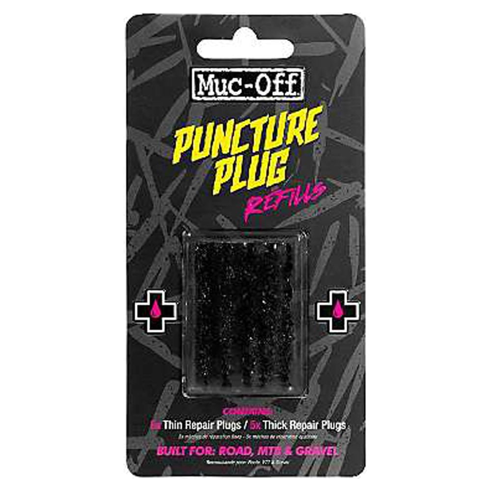 Muc-Off Puncture Plugs Refill Pack 5 Each Thick Thin 10 Total Bacon ...