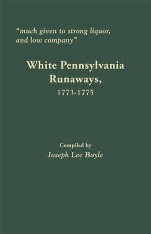 Pre-Owned "Much given to strong liquor, and low company": White ...