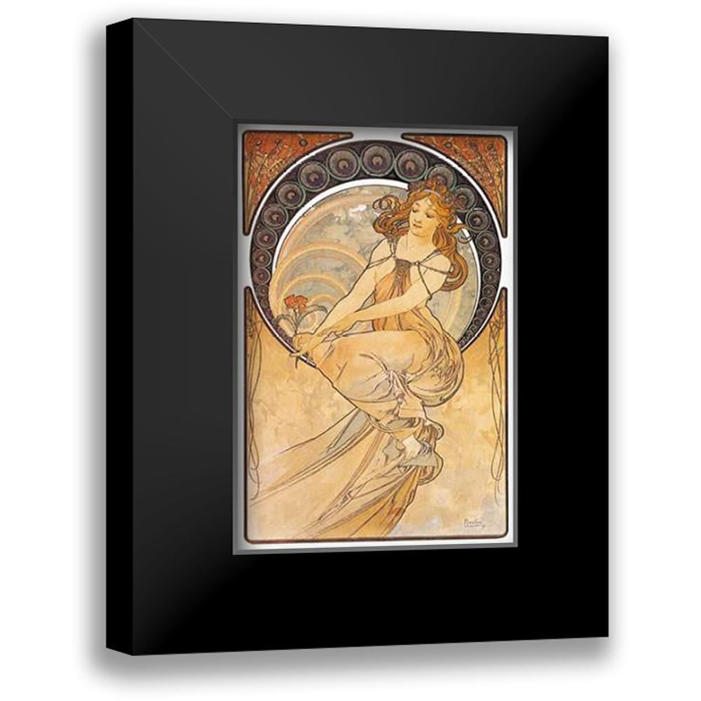 Mucha, Alphonse 11x14 Black Modern Framed Museum Art Print Titled ...