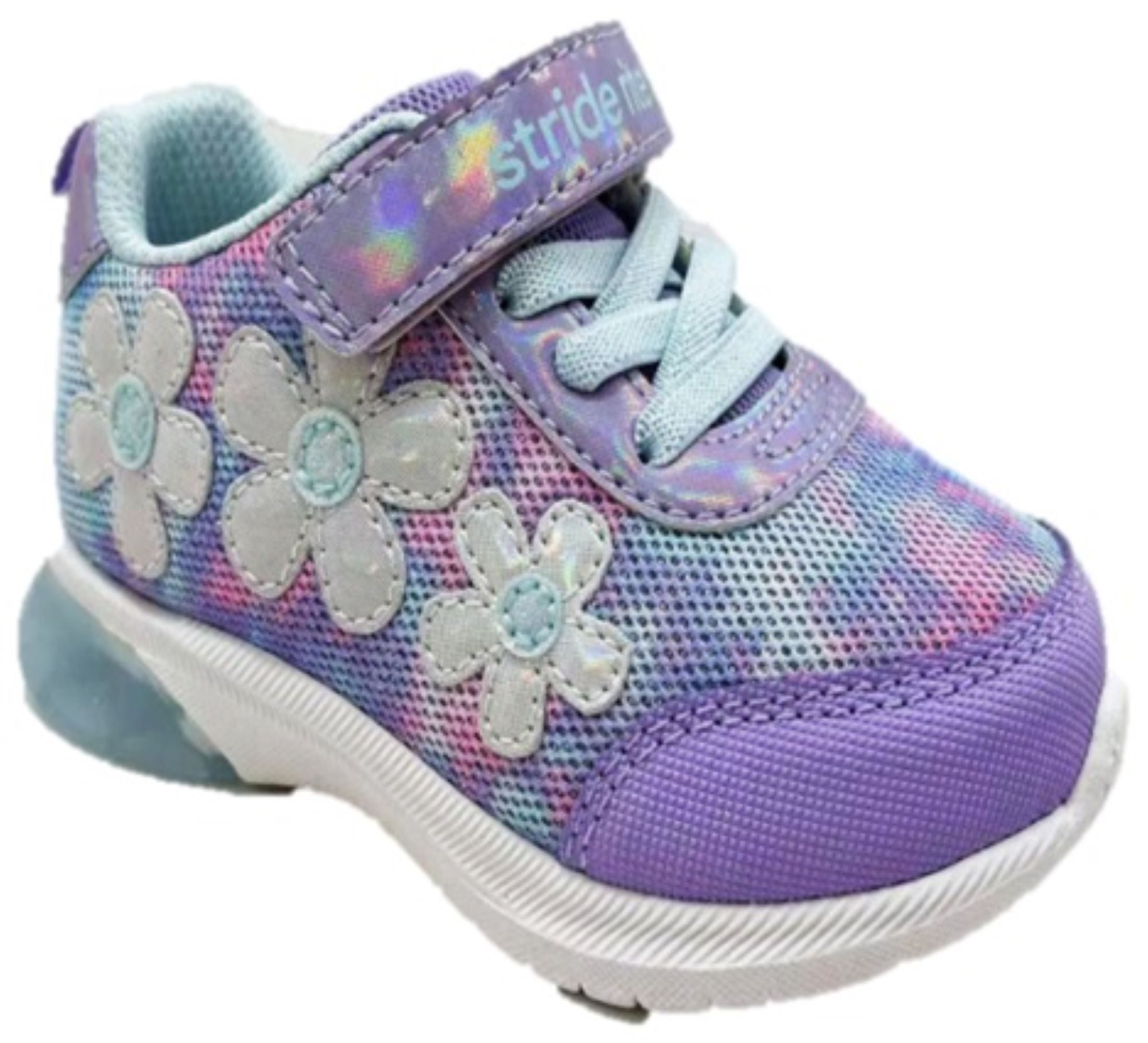 Munchkin by Stride Rite Toddler Girl Lighted Petal Athletic Sneaker ...