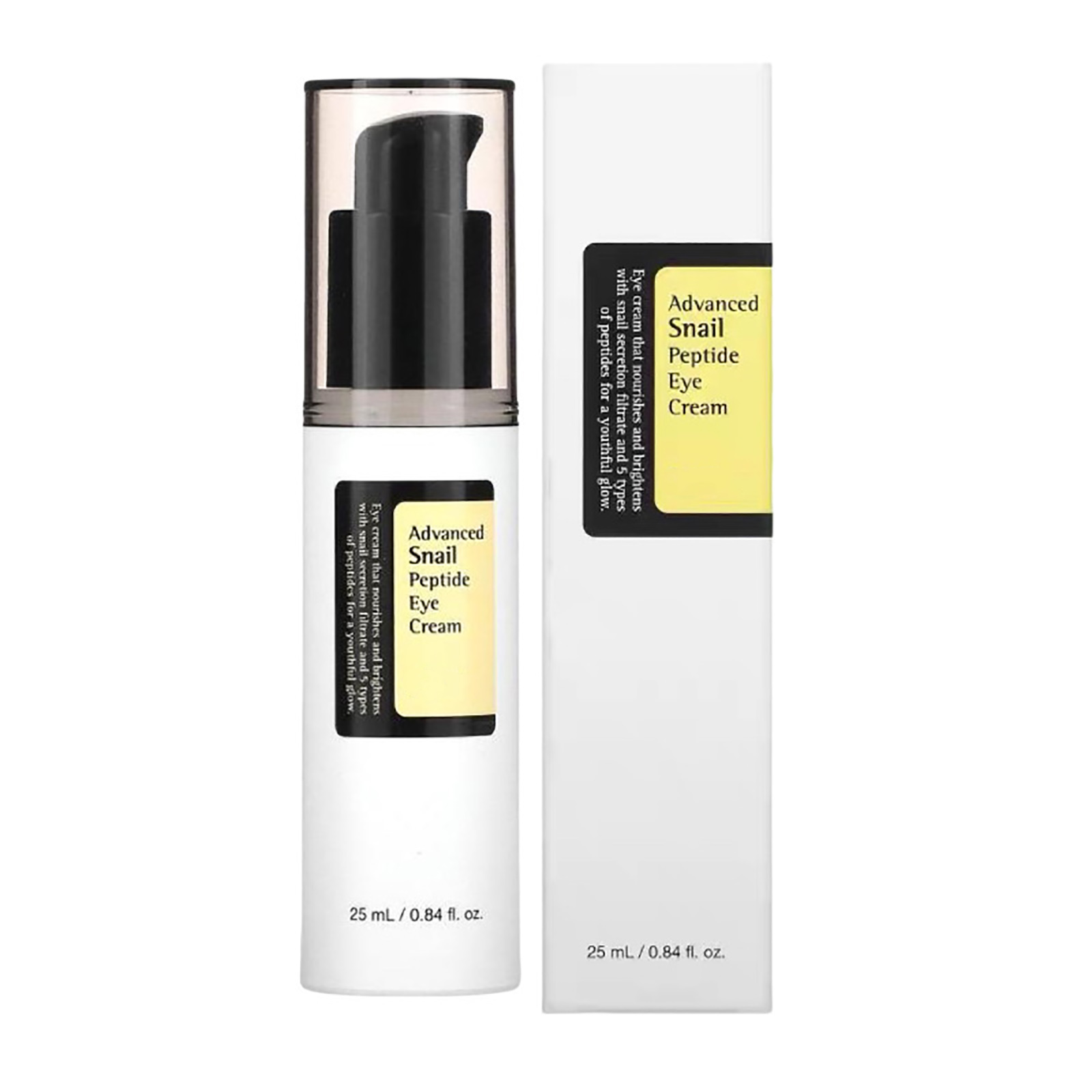 Mucin Peptide Under Eye Cream - Reduces Dark Circles, 25ML - Walmart.com