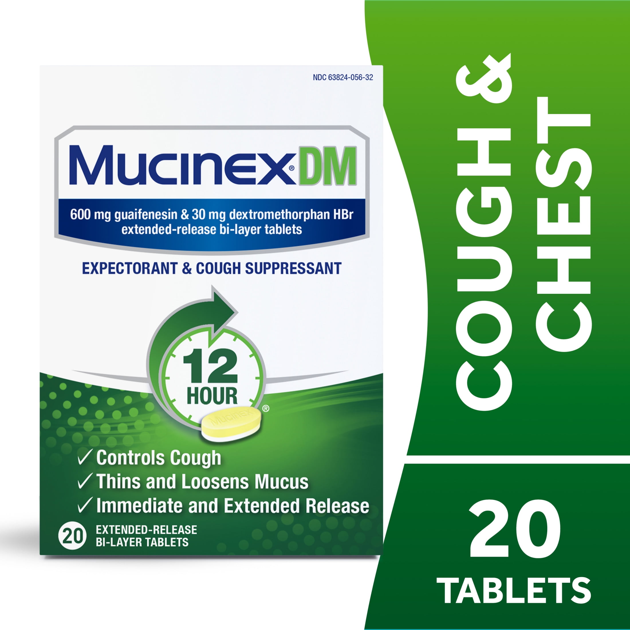 Mucinex 12 assa ll اغاثه، DM Cough Medicine، الكويت | Ubuy