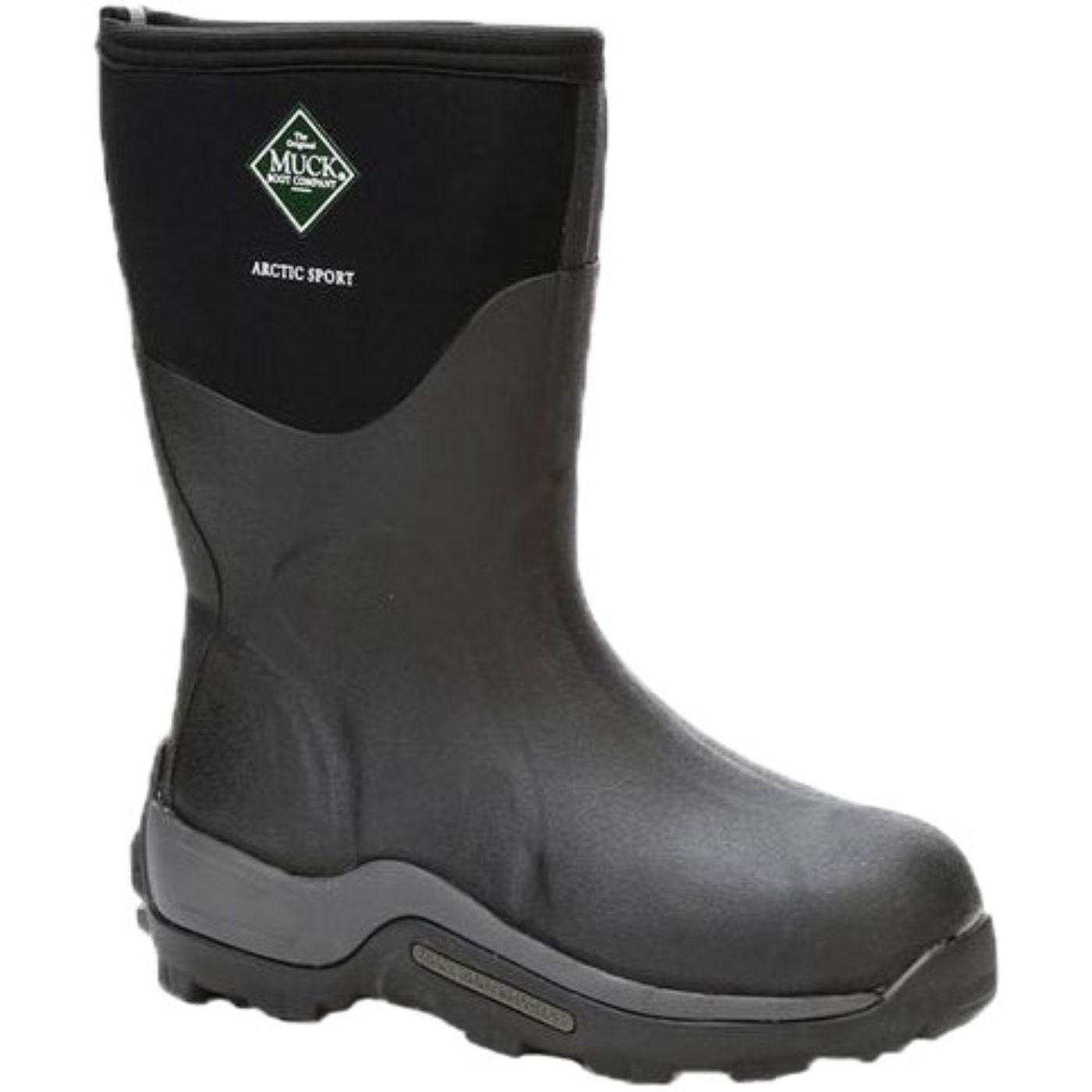 Muck Men's Insulated Arctic Sport Mid Boots in Black,100% Waterproof ...