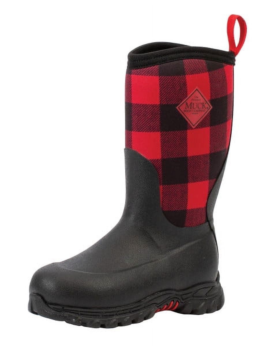 Muck Kid's Rugged II Boot - Black/Plaid, Child 7 - Walmart.com