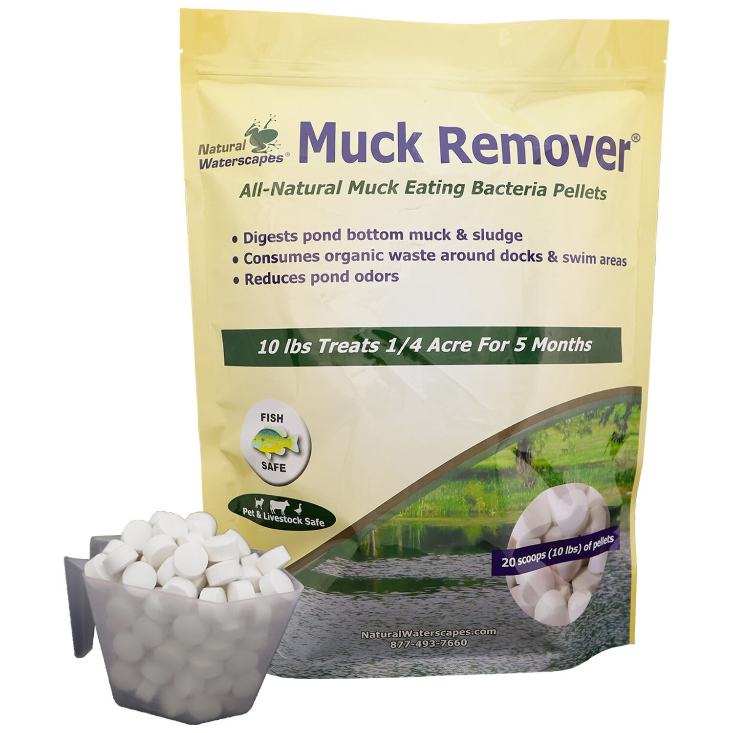 Muck Remover Pellets 10 lbs - Walmart.com