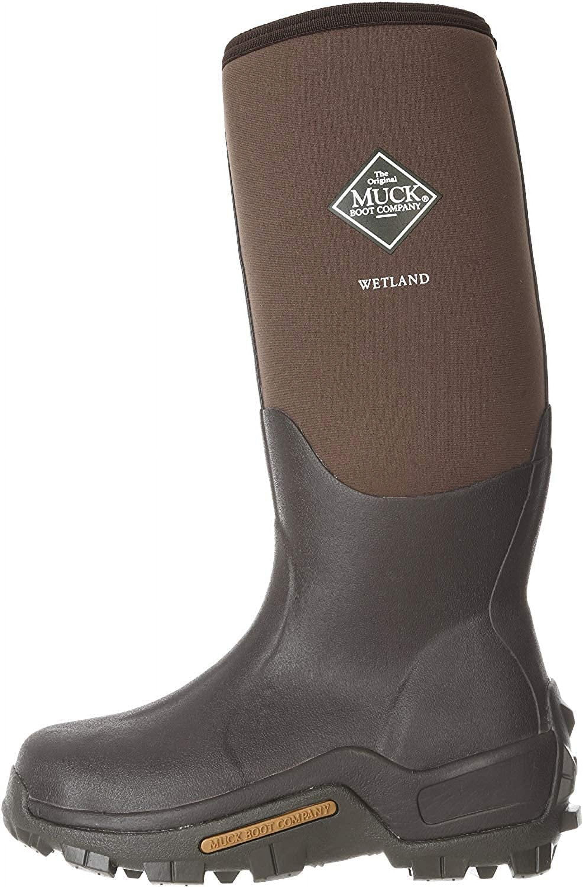 Muck Wetland Rubber Premium Men's Field Boots,Bark,Men's 10 M/Women's ...