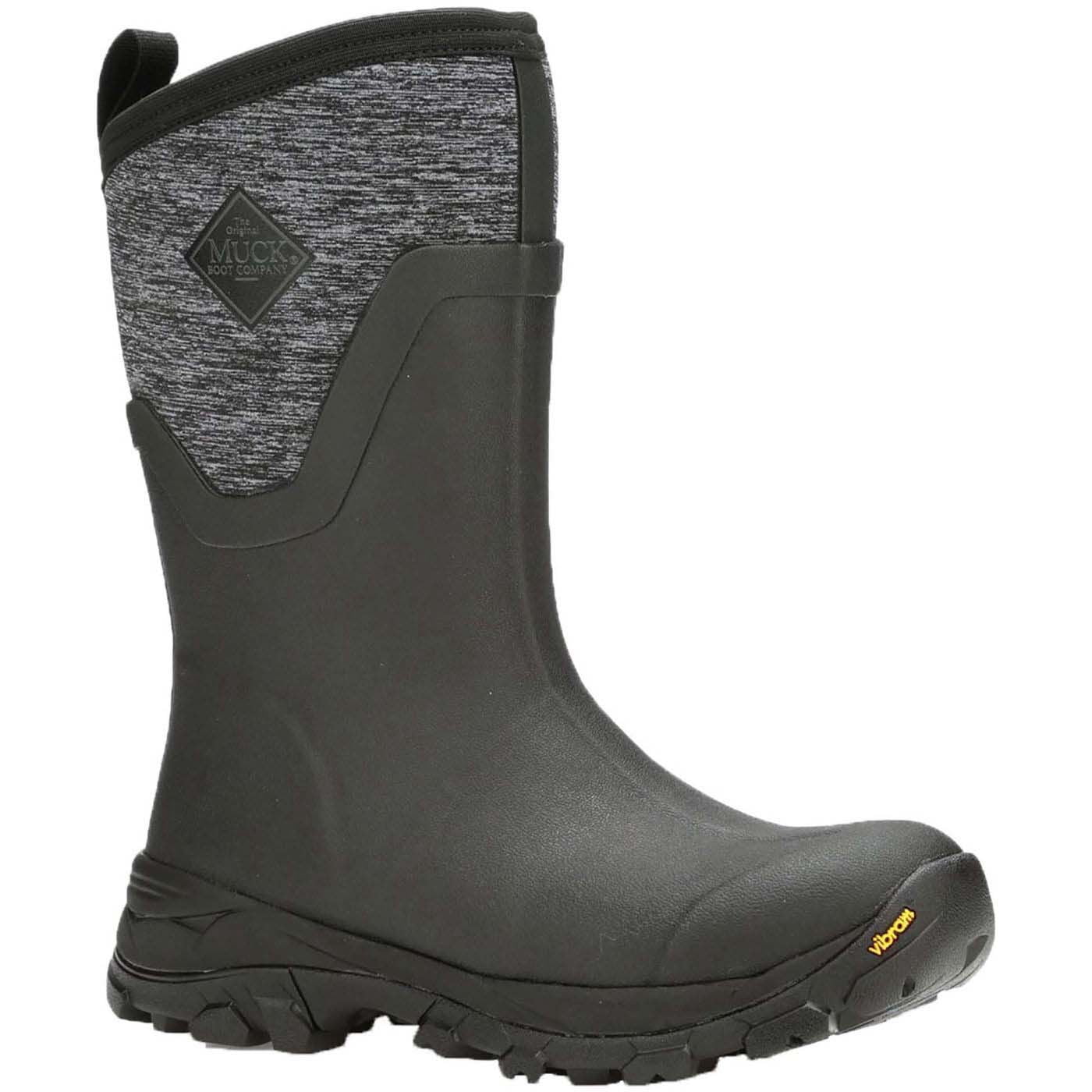 Muck Women's Arctic Ice Mid AGAT, Black/Jersey Heather - Walmart.com
