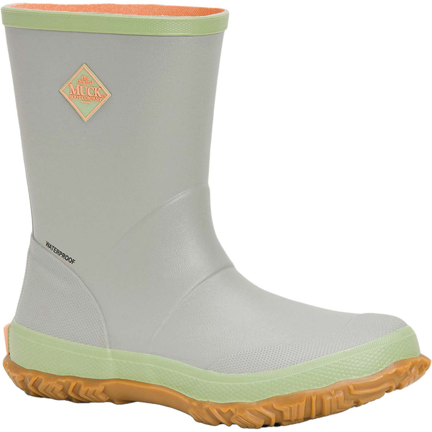 Muck Women's Forager Mid, Light Gray / Resida Green - Walmart.com