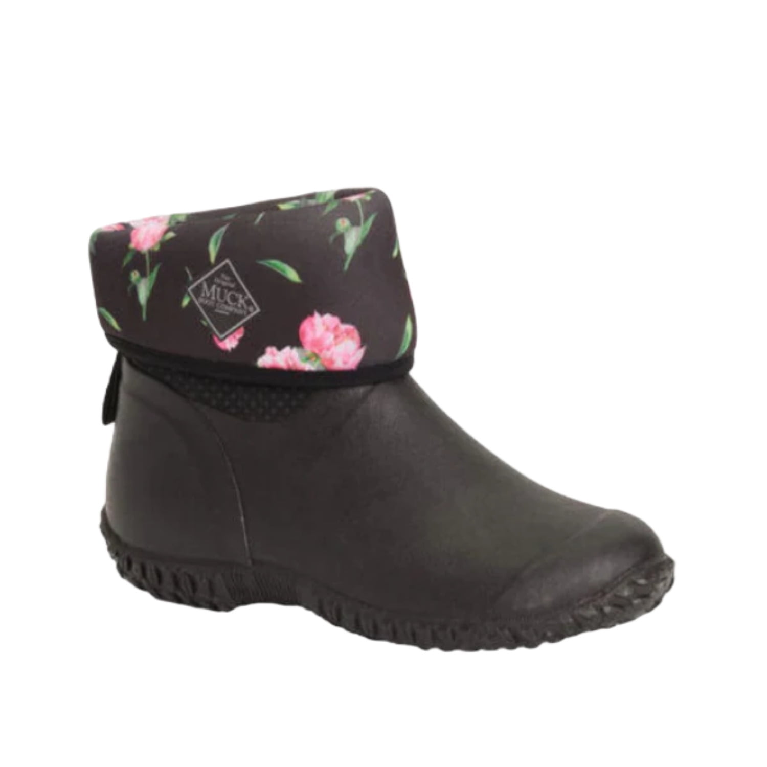 Muck Women's Muckster II Mid, Black/Gray/Roses Print - Walmart.com
