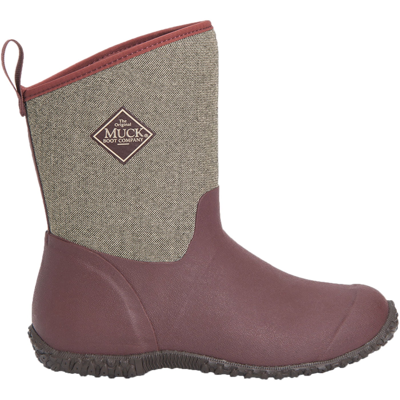 Muck Women's Muckster II Mid, Rum Raisin w/ Herringbone - Walmart.com