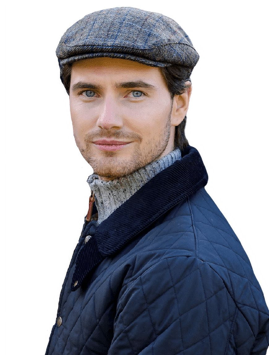 Mucros Weavers Irish Trinity Flat Cap Wool Tweed Newsboy Vintage Hat ...
