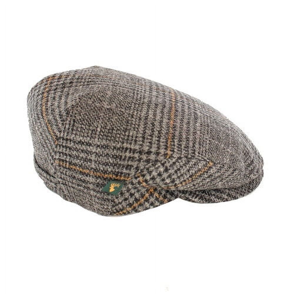 Mucros Weavers Irish Trinity Flat Cap Wool Tweed Newsboy Vintage Hat ...