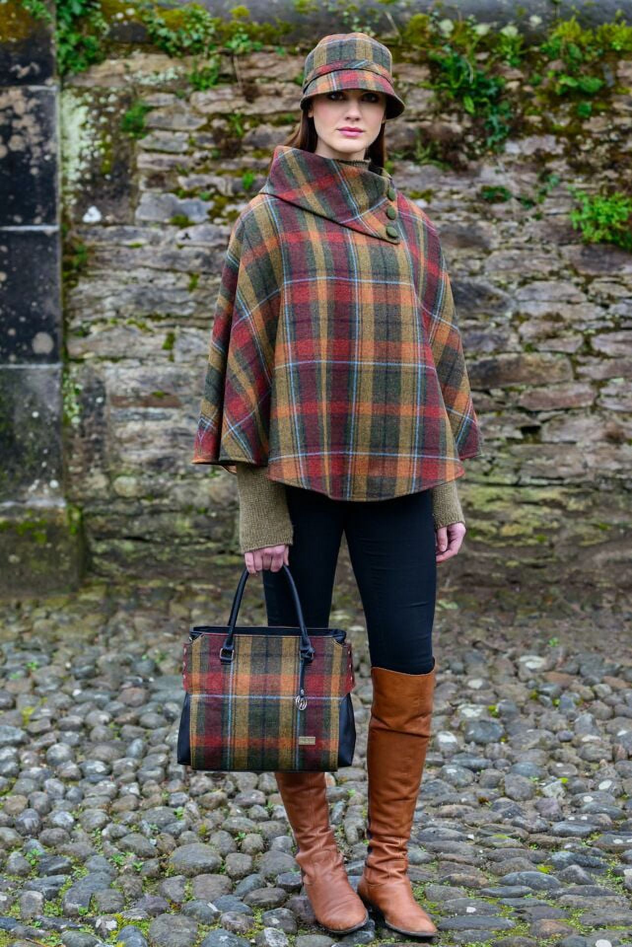 Free Shipping! Mucros Weavers Ladies Emily Bag- Yellow/Red/Green ...