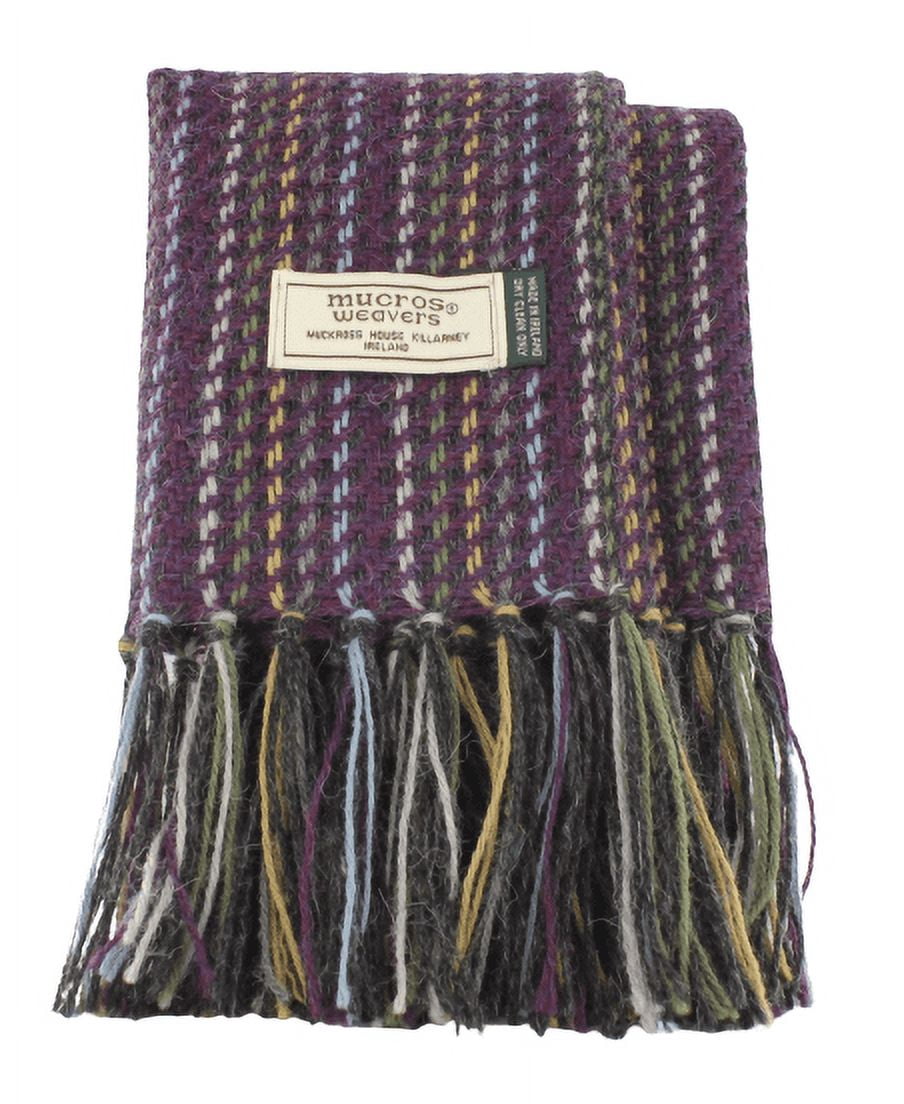 Mucros Weavers Men's 100% Alpaca Wool Scarf Made in Ireland - Walmart.com