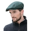 Men's Traditional Irish Wool Kerry Flat Cap, Brown 3351, Size XX-Large ...