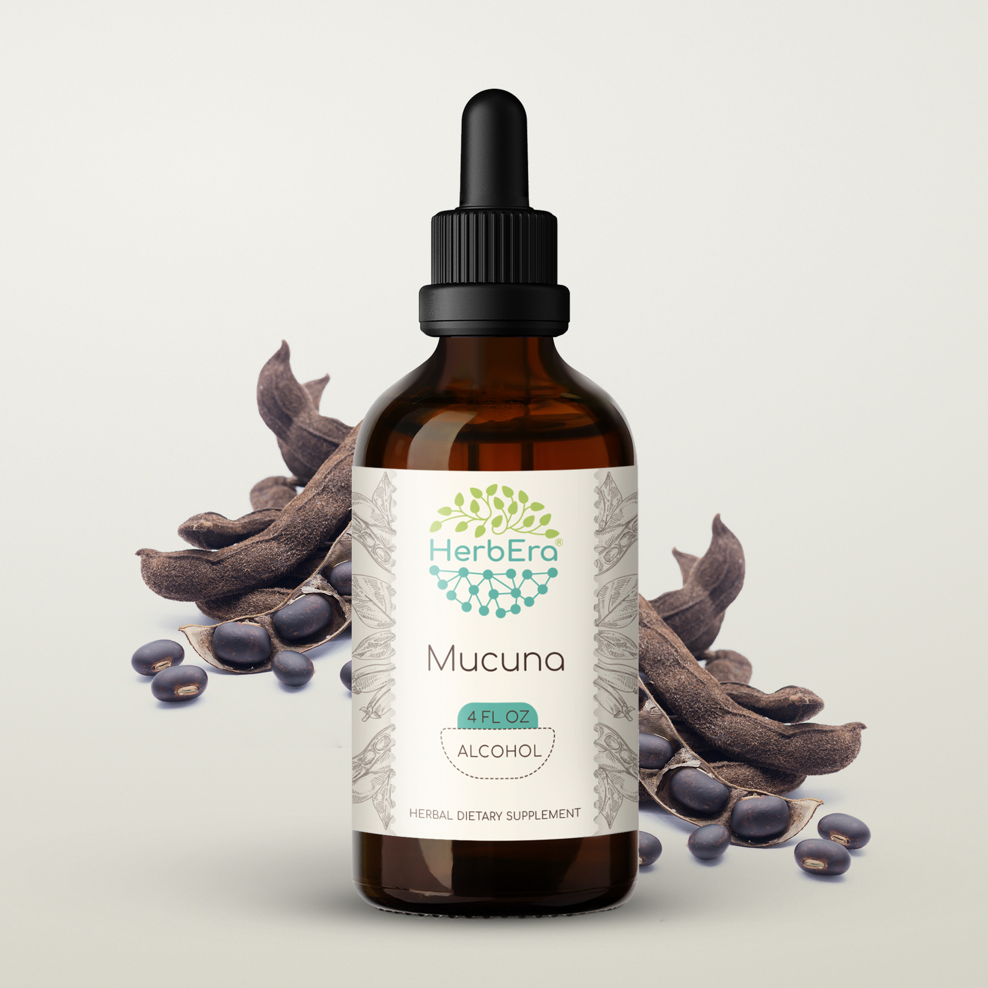 Mucuna Alcohol Herbal Extract Tincture, Super-Concentrated Mucuna ...