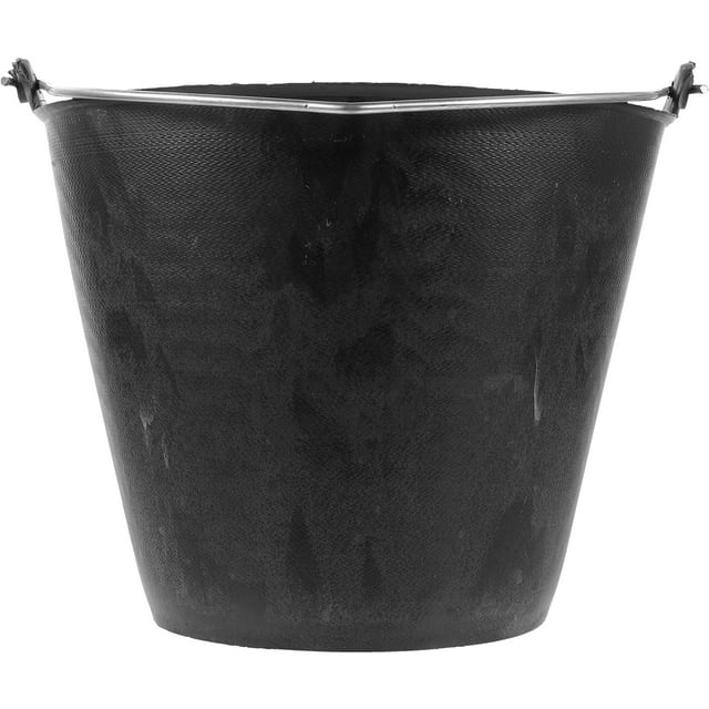 Mud Bucket Concrete Mixing Tub Black Bucket Cement Mixing Tub Garden ...