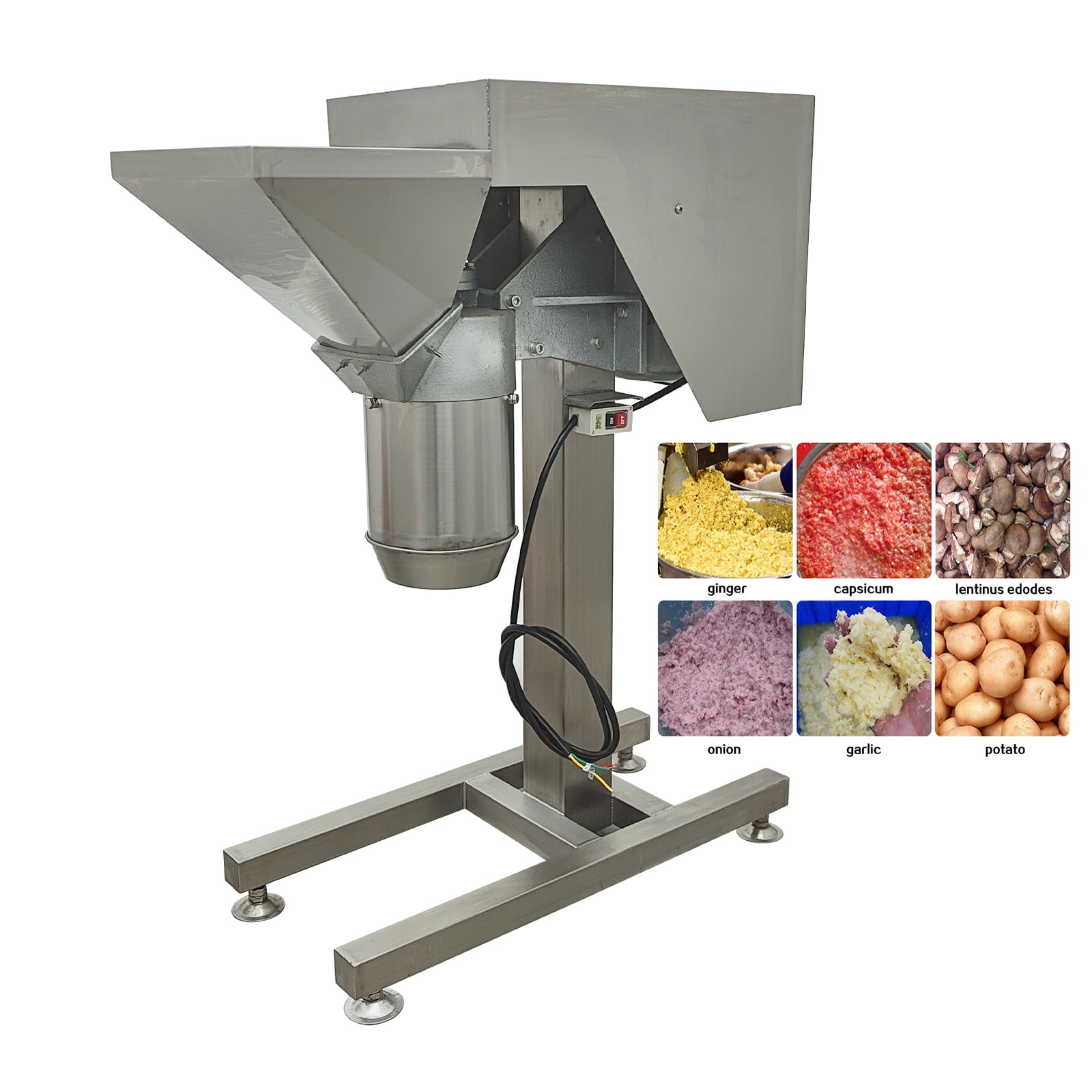 Mud Crusher Chopper Machine Strawberry Fruit Vegetable Stainless Steel ...