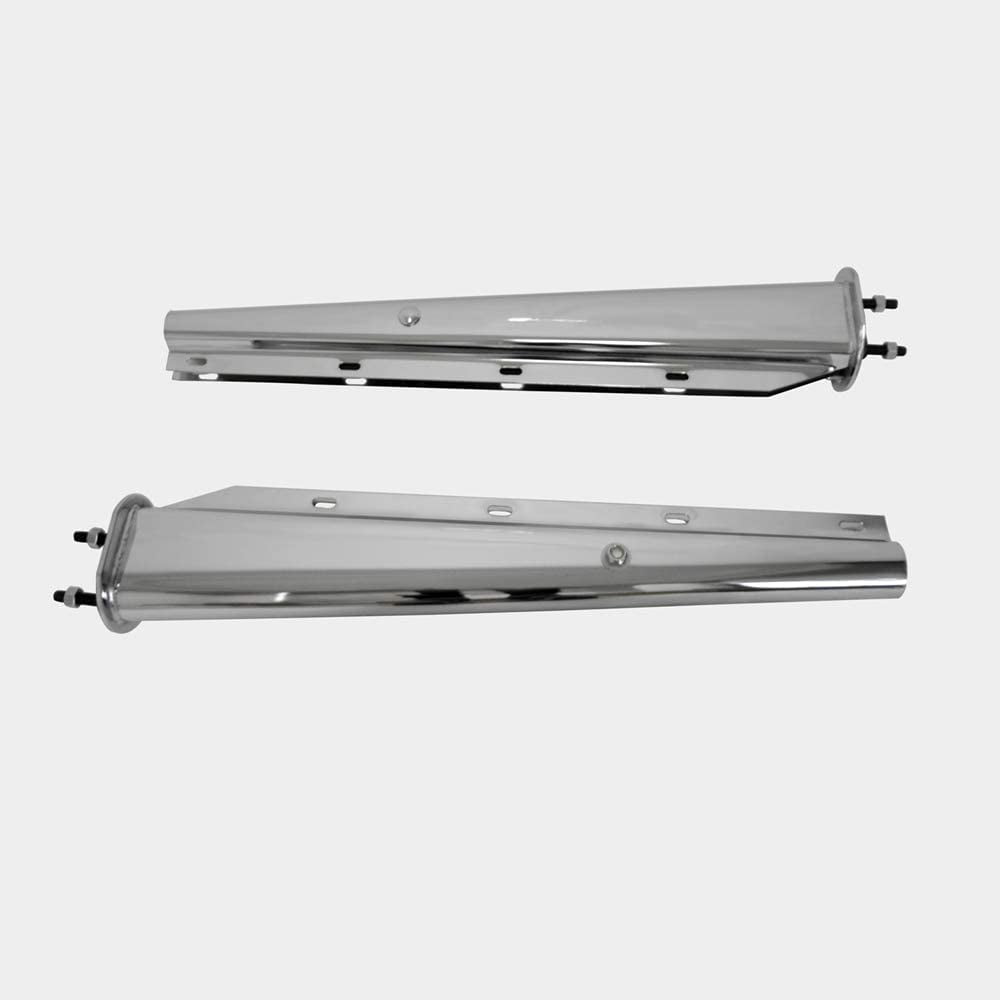 Mud Flap Hangers 30 inch Straight for Semi Trucks Spring Loaded 2-1/2 ...